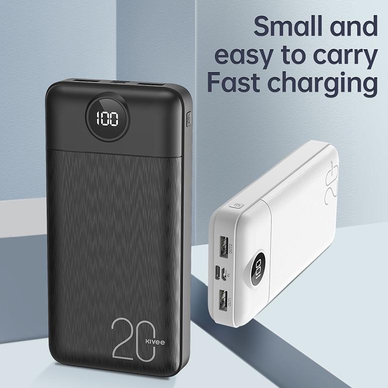 Jual Kivee 5 Warna Powerbank 20000 Mah Real Power Bank 10000 Mah Mini ...