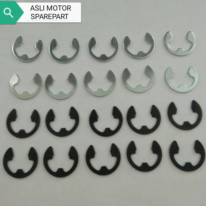 Jual Snap Ring E10-Spi Klip Pengunci Operan Gigi/Perseneling RX King/RX K/RX S - Snapring RXK ...