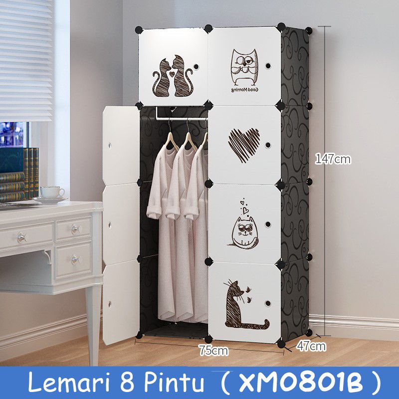 Jual Lemari plastik / Lemari anak / Lemari serbaguna / Lemari karakter ...