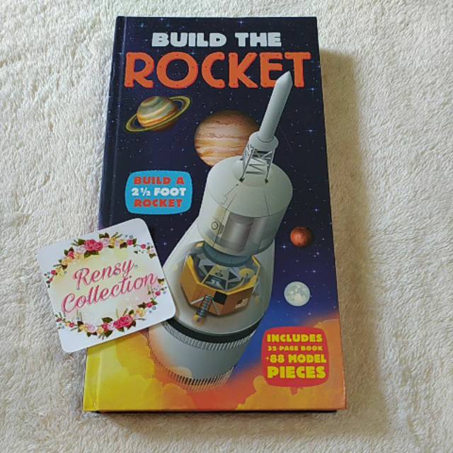 Jual Built the rocket buku dan roket includes 32 page book +88 model ...