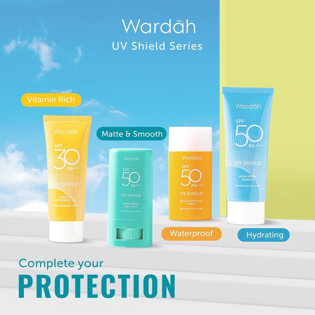 Jual WARDAH UV Shield Aqua Fresh Essence SPF 50 PA++++ SunScreen ...