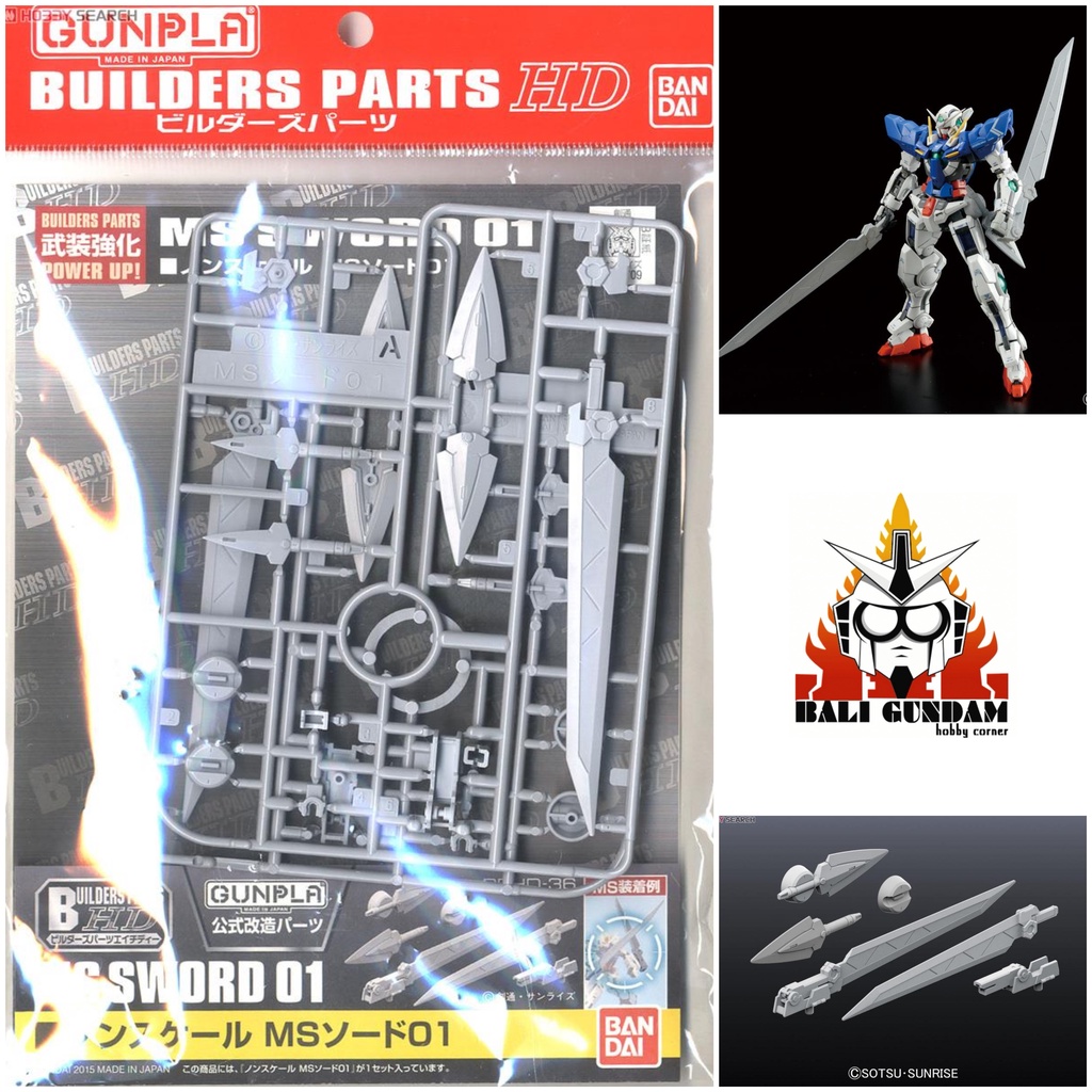 Jual BUILDERS PARTS HD 1/144 MS SWORD 01 PART GUNDAM | Shopee Indonesia