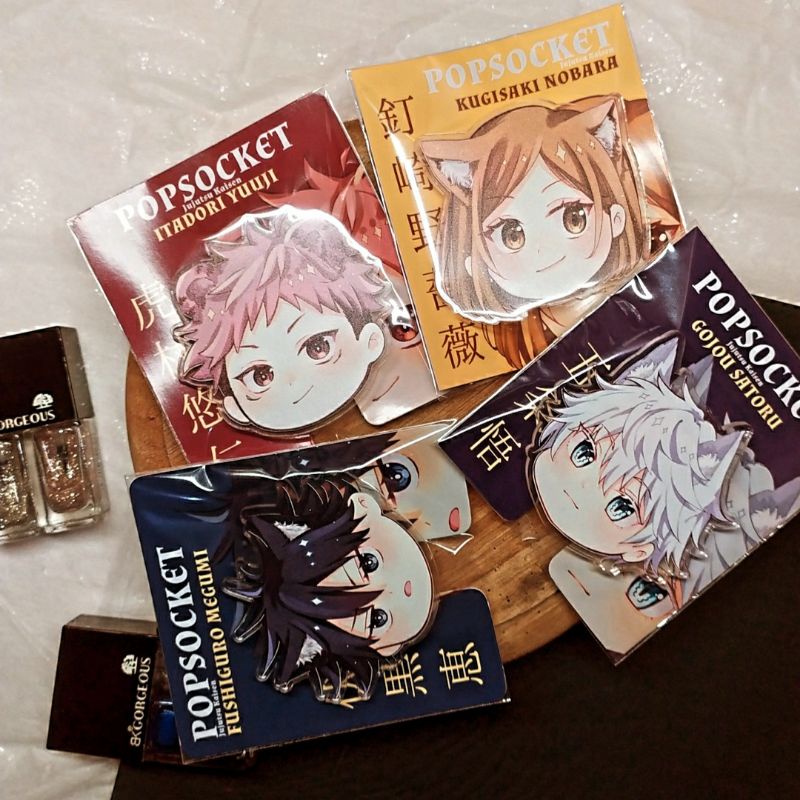 Jual [TOUKA] Popsocket / Griptok Jujutsu Kaisen Holo Fan Merchandise by ...