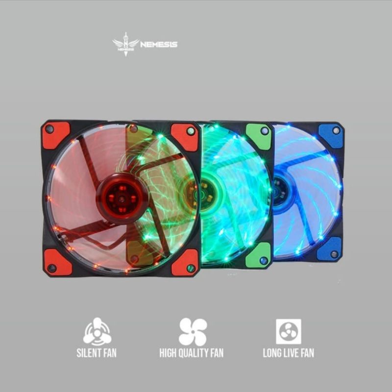 Jual NYK Nemesis Fan Case LED 12cm | Shopee Indonesia