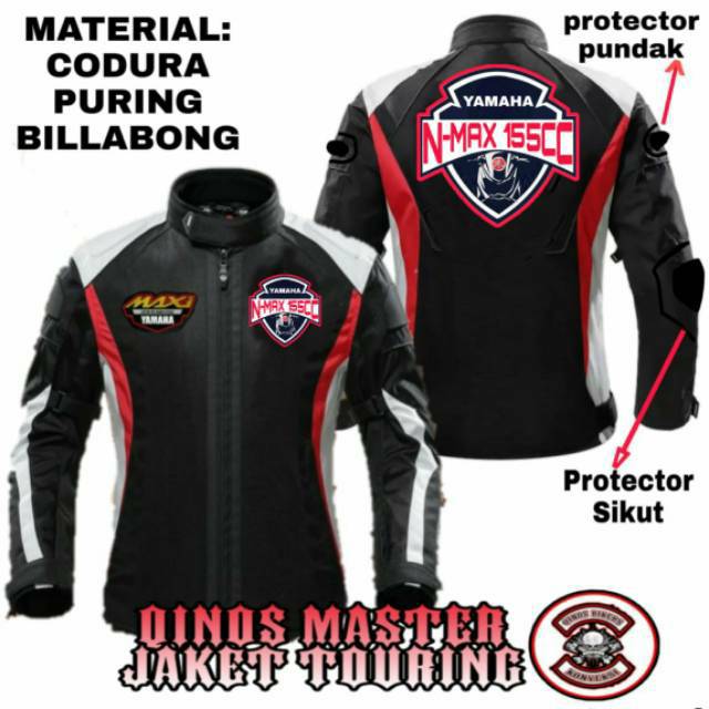 Jual Jaket Nmax Jaket Touring Yamaha Nmax Jaket Motor Touring Jaket Yamaha Nmax | Shopee Indonesia