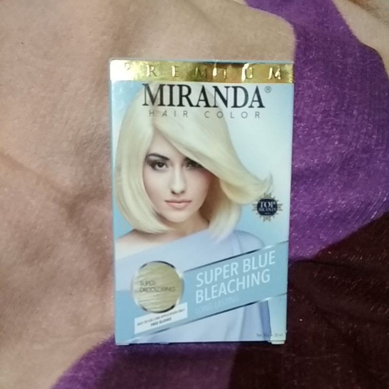 Jual MIRANDA SUPER BLUE BLEACHING 30GR | Shopee Indonesia