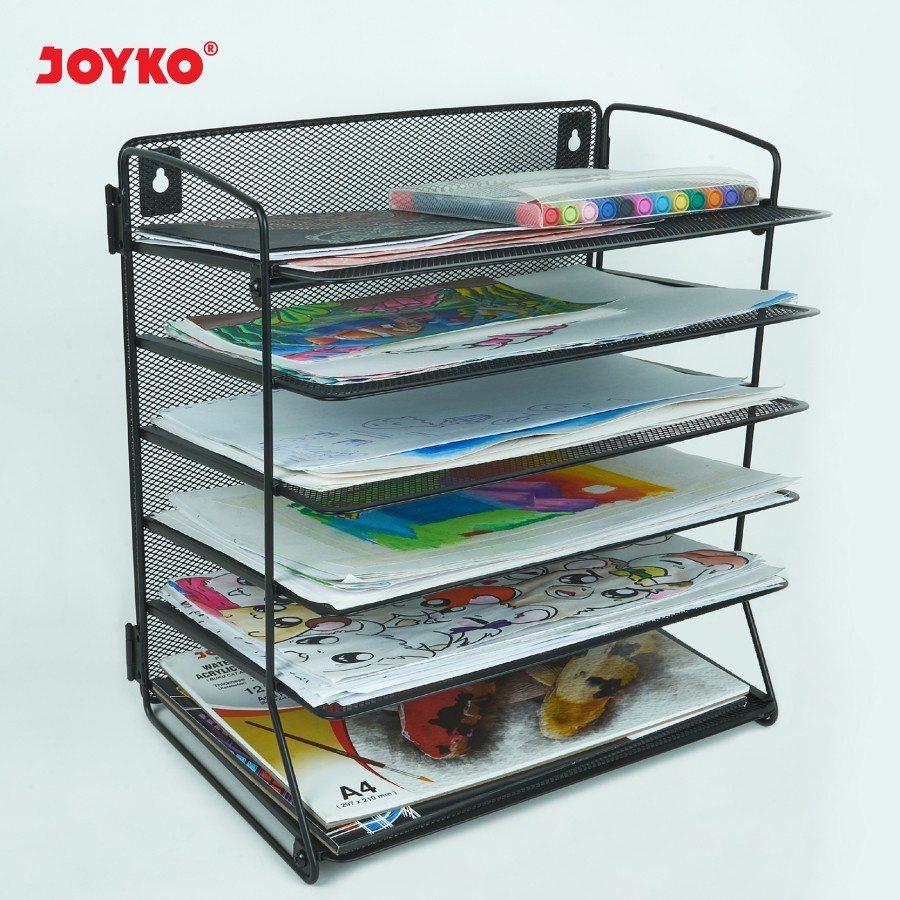 Jual RAJA - JOYKO DOCUMENT TRAY 6 TIER / RAK KERTAS DOKUMEN 6 SUSUN ...