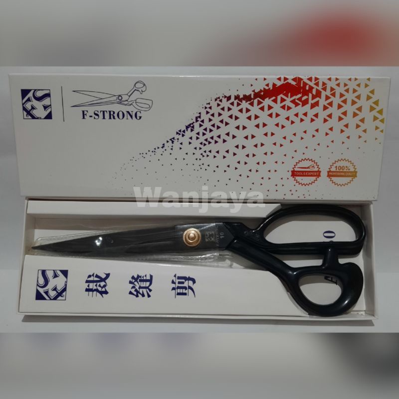 Jual Gunting potong kain fstrong F-Strong no.10 10' FS-10 fs10 | Shopee ...
