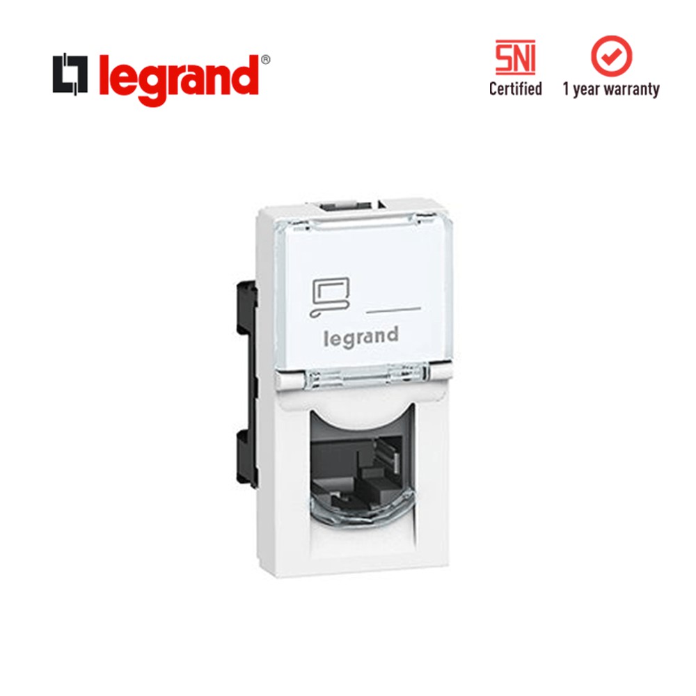 Jual Legrand Arteor - Outlet Data RJ45 cat 6 - 1 modul - Putih | Shopee ...