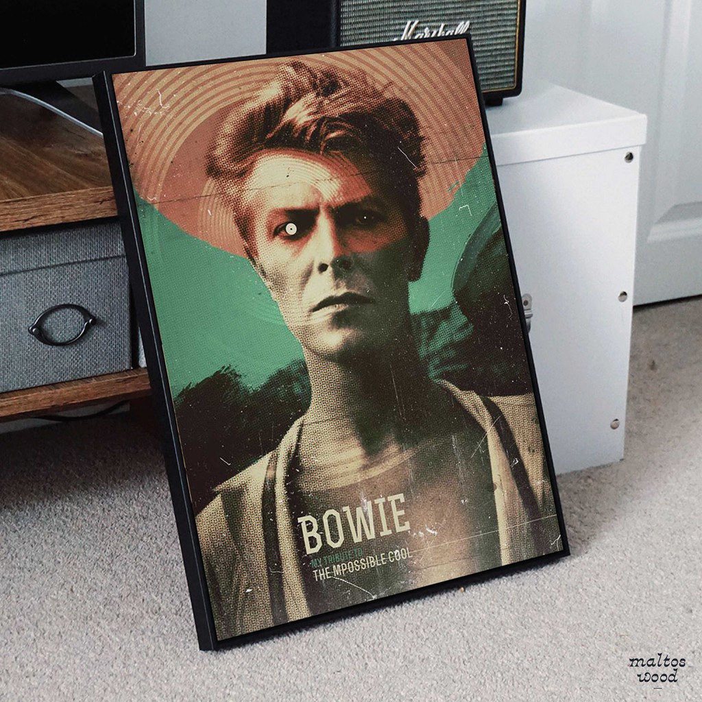 Jual Poster David Bowie + Frame | Shopee Indonesia