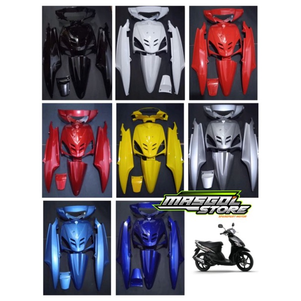 Jual Cover Full body halus Yamaha Mio sporty / Mio lama All Warna ...