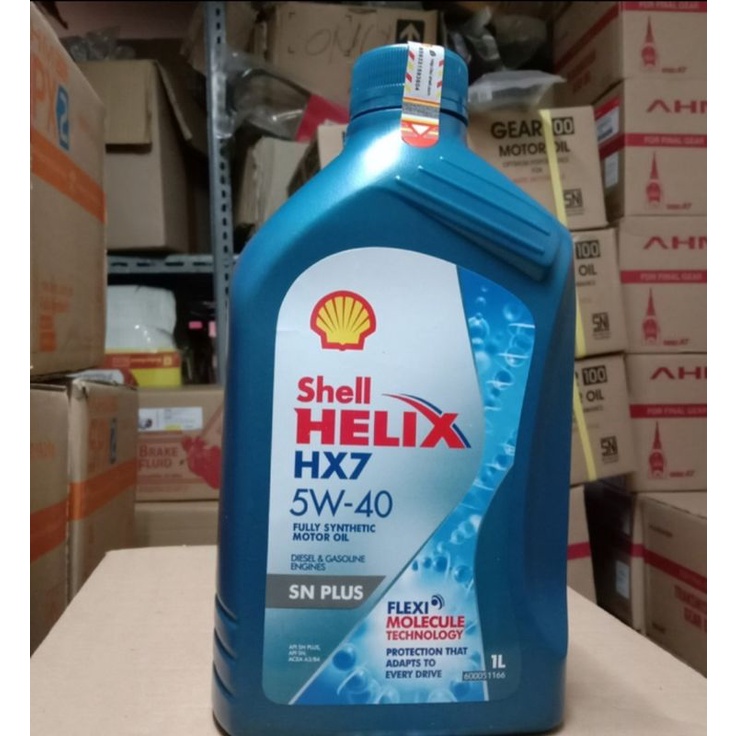 Jual SHELL Helix HX7 5W-40 Liter | Shopee Indonesia