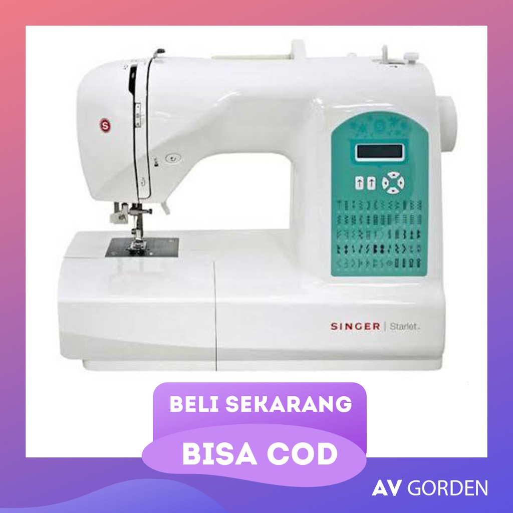 Jual Mesin Jahit Singer 6660 Starlet Portable Multifungsi AV101 ...