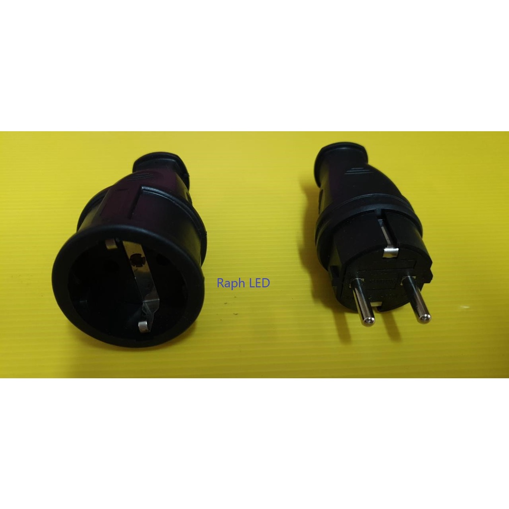 Jual STEKER KARET / COLOKAN LISTRIK KONTRA KARET MESIN MALE FEMALE 1 ...