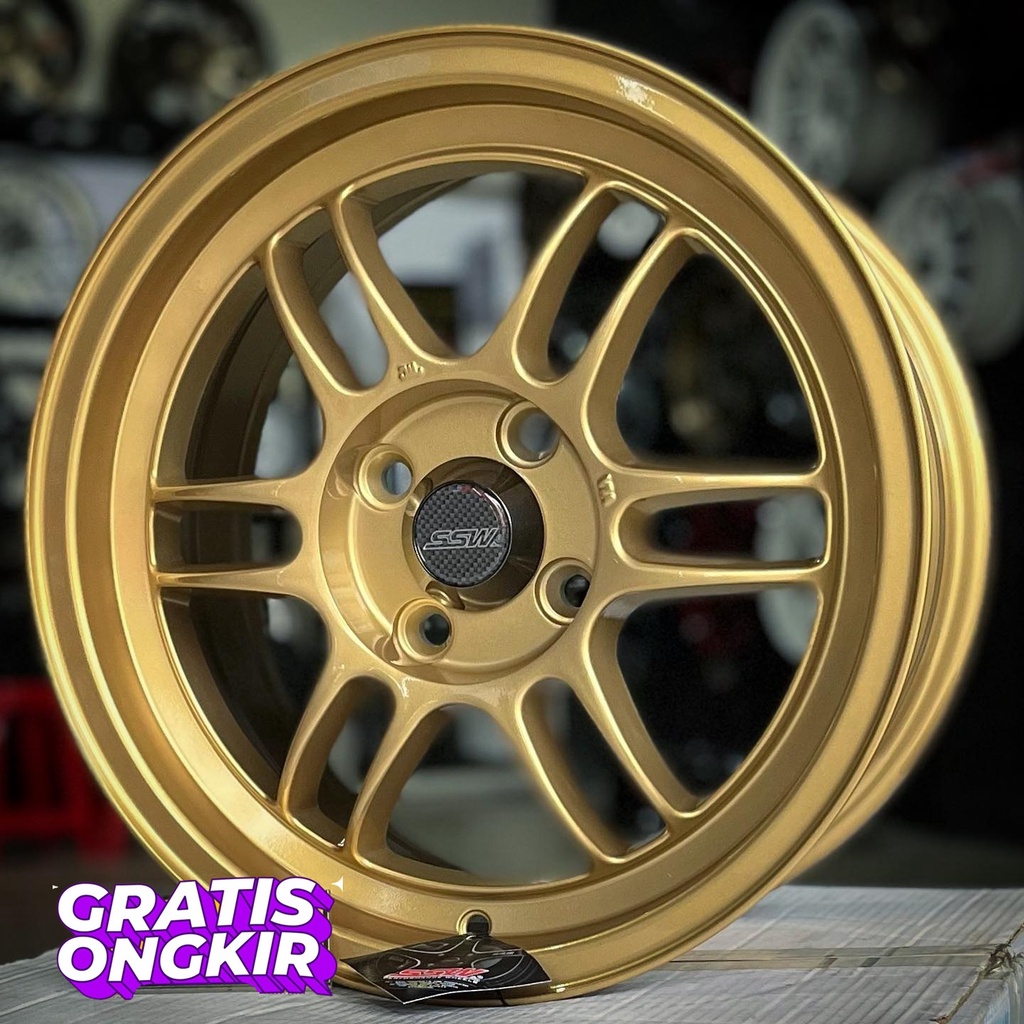 Jual velg Rpf1 R15 SSW Thailand Lebar 7 Offset 41 Pcd 4x100 Gold velg ...