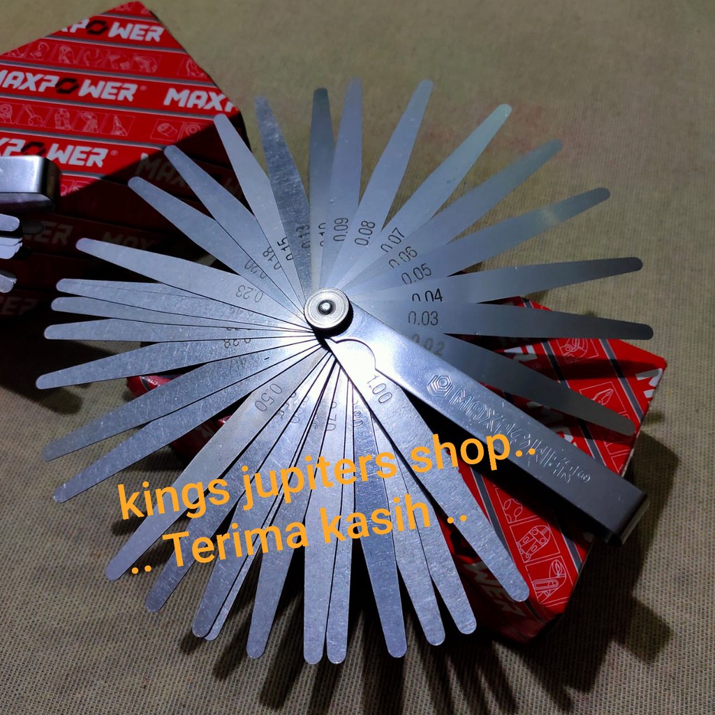 Jual ( 32 BLADES 0,02 sd 1 MM MAXPOWER ) atau ( BIASA 13 BLADE FULLER ...