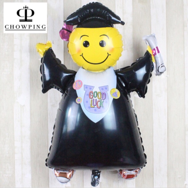 Jual Balon Foil Full Body Manusia Toga Graduation 120cm / Balon Sarjana ...