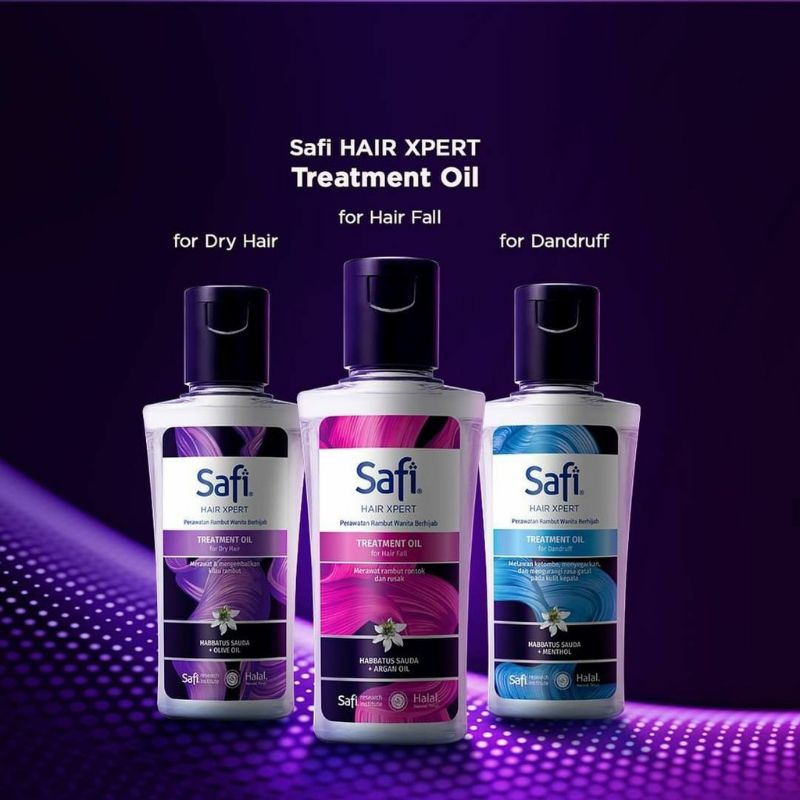 Jual SAFI HAIR EXPERT TREATMENT OIL 100M | Shopee Indonesia