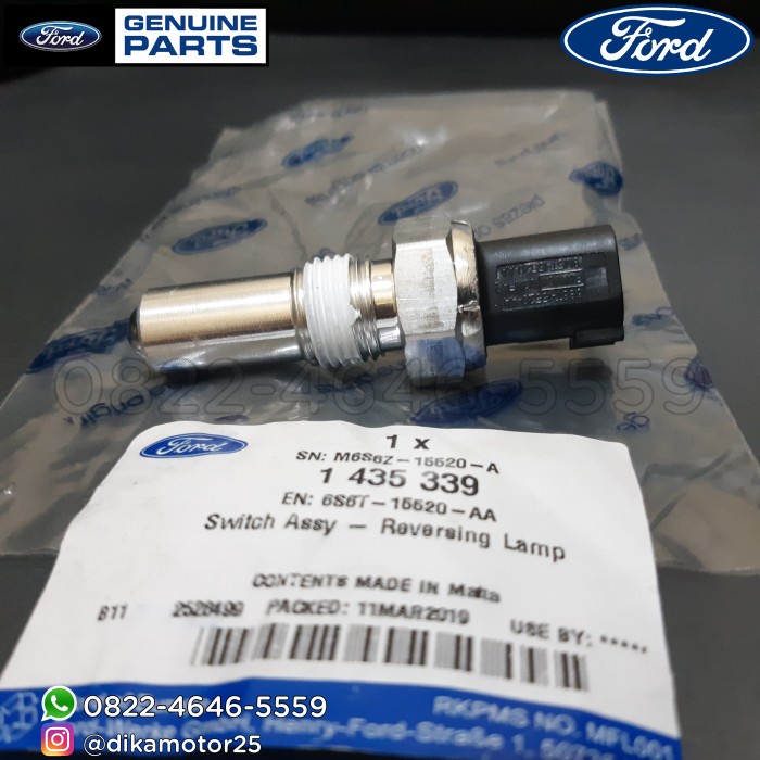 Jual sensor atau switch lampu mundur ford fiesta ecosport manual ...