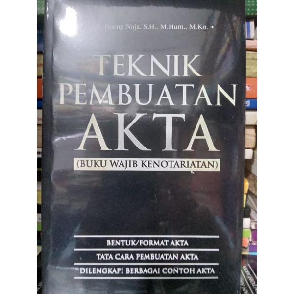 Jual teknik pembuatan akta | Shopee Indonesia