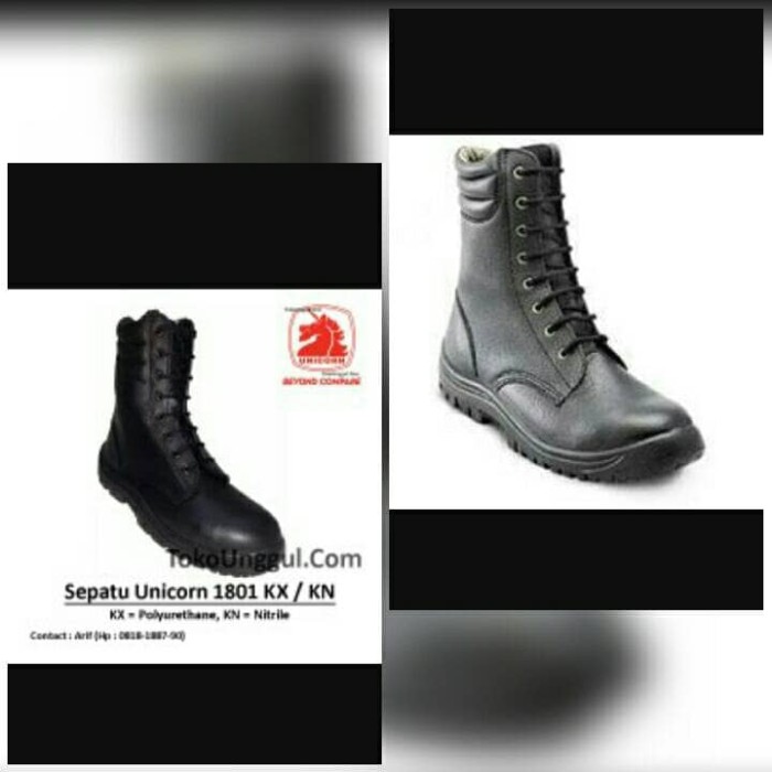 Jual SEPATU SAFETY UNICORN/ PDL SCURITY | Shopee Indonesia
