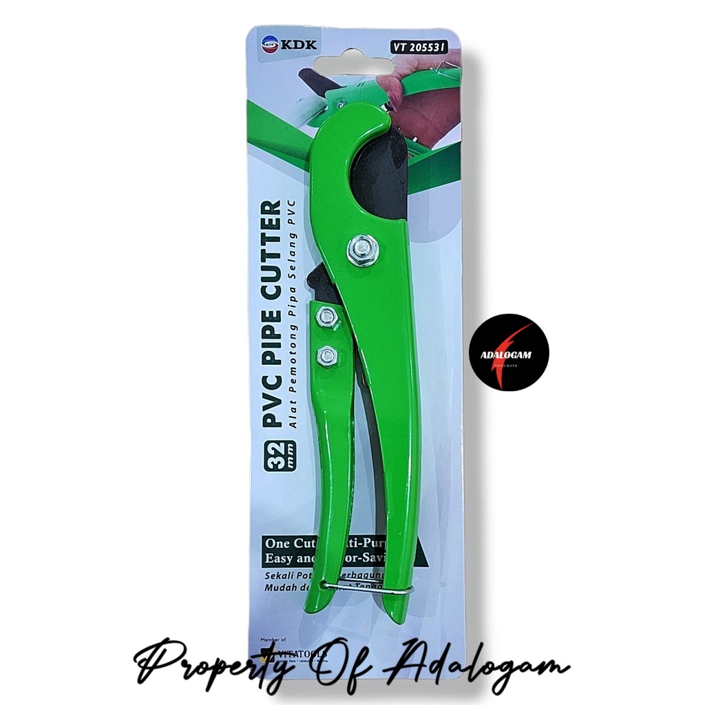 Jual KDK Gunting Pipa PVC 32 MM Vinyl Pipe Cutter Tang Potong Pemotong ...