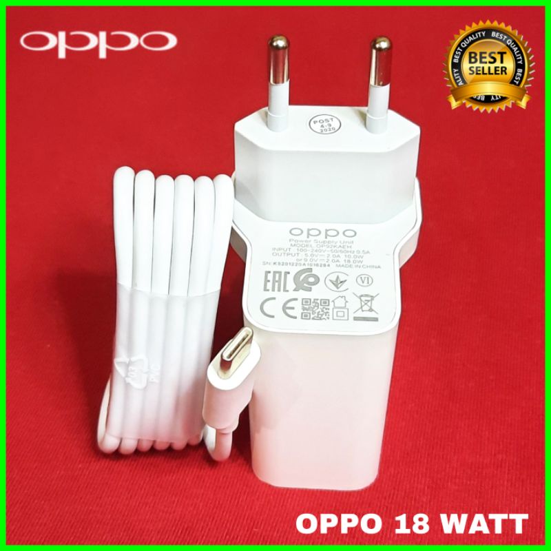 Jual Charger ORIGINAL Oppo A54 Fast Charging USB C ORIGINAL 100% ...