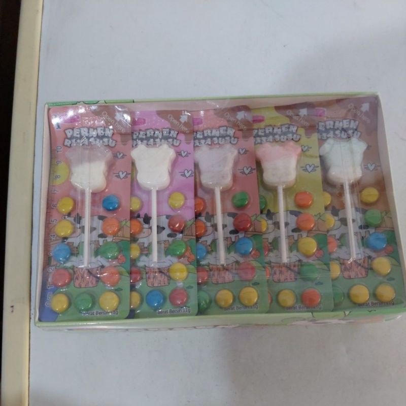 Jual Permen susu bentuk sapi lollipop 1 pack isi 30 pcs | Shopee Indonesia