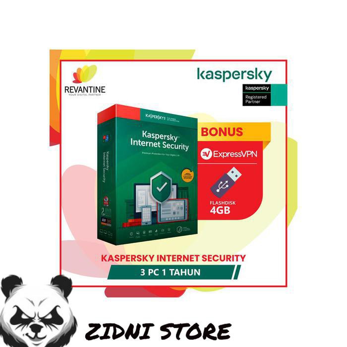 Jual SOFTWARE APLIKASI SWA389 ANTIVIRUS KASPERSKY INTERNET SECURITY 3 PC 1 TAHUN | Shopee Indonesia