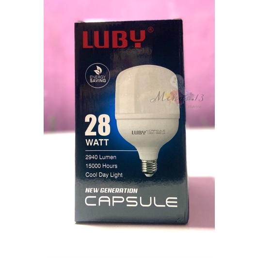 Jual Lampu LED LUBY Capsule cahaya putih 5W,10W,14W,18W,28W,38W,45W, 50W | Shopee Indonesia