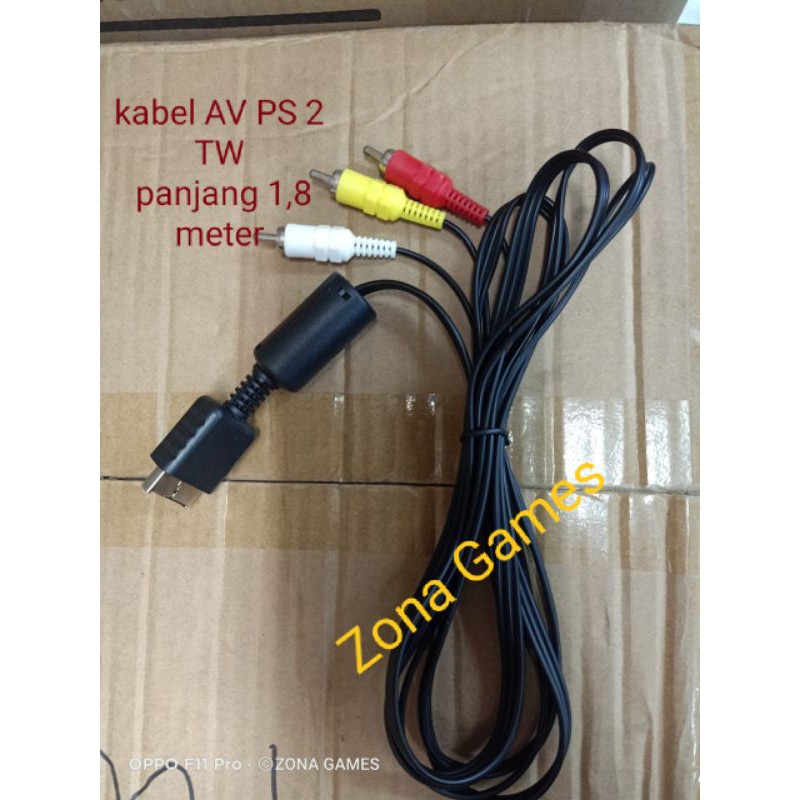 Jual Kabel AV PS2 TW panjang 1.8 meter | Shopee Indonesia