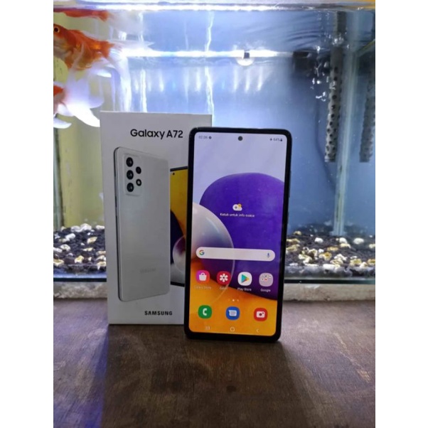 Jual SAMSUNG A72 RAM 8 ROM 256 SECOND FULLSET EX SEIN | Shopee Indonesia