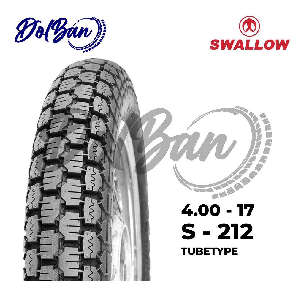 Jual BAN LUAR MOTOR SWALLOW 400-17 RING 17 S-212 WIRO SWALLOW | Shopee Indonesia