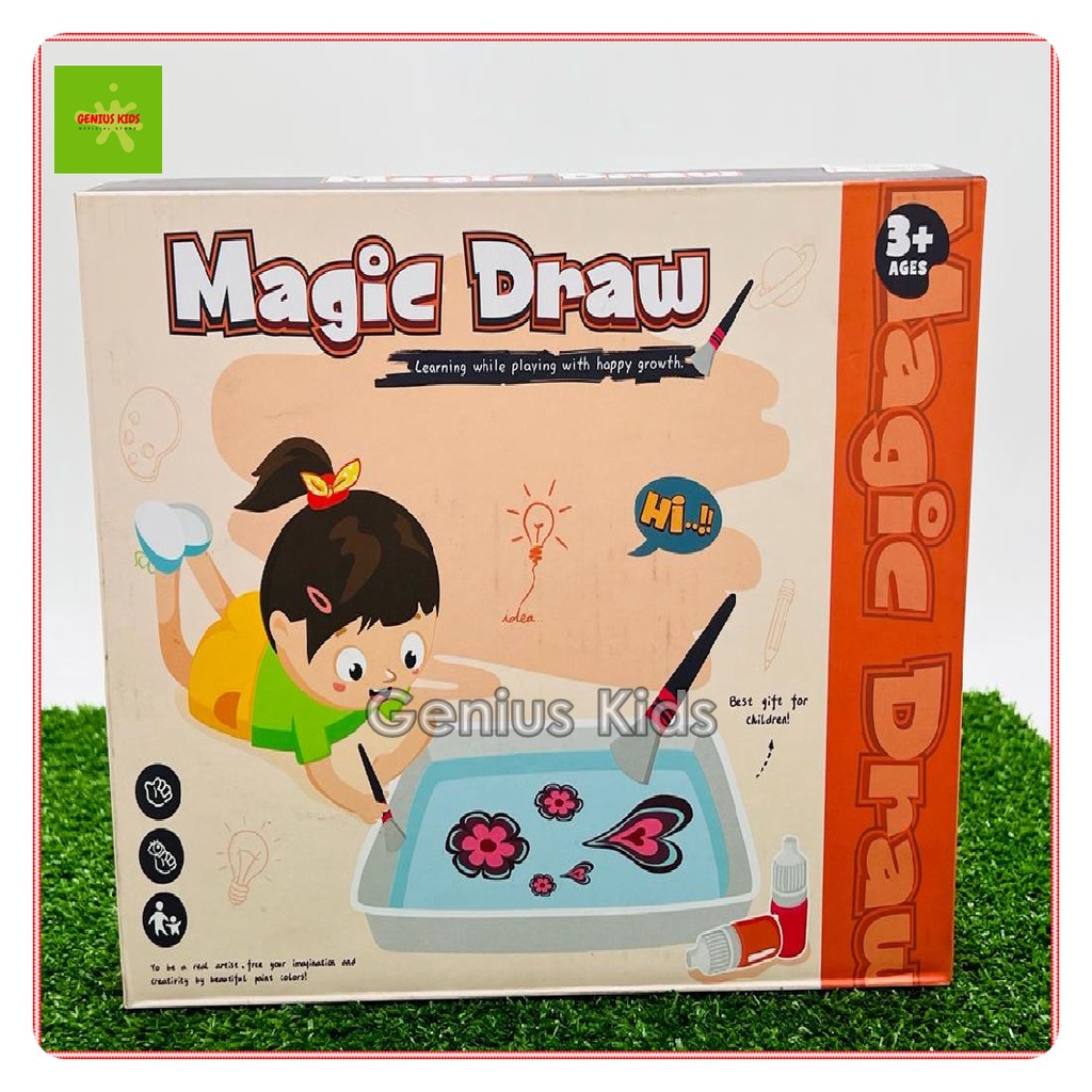Jual Magic draw mainan anak mewarnai melukis gambar - mengembakan ...