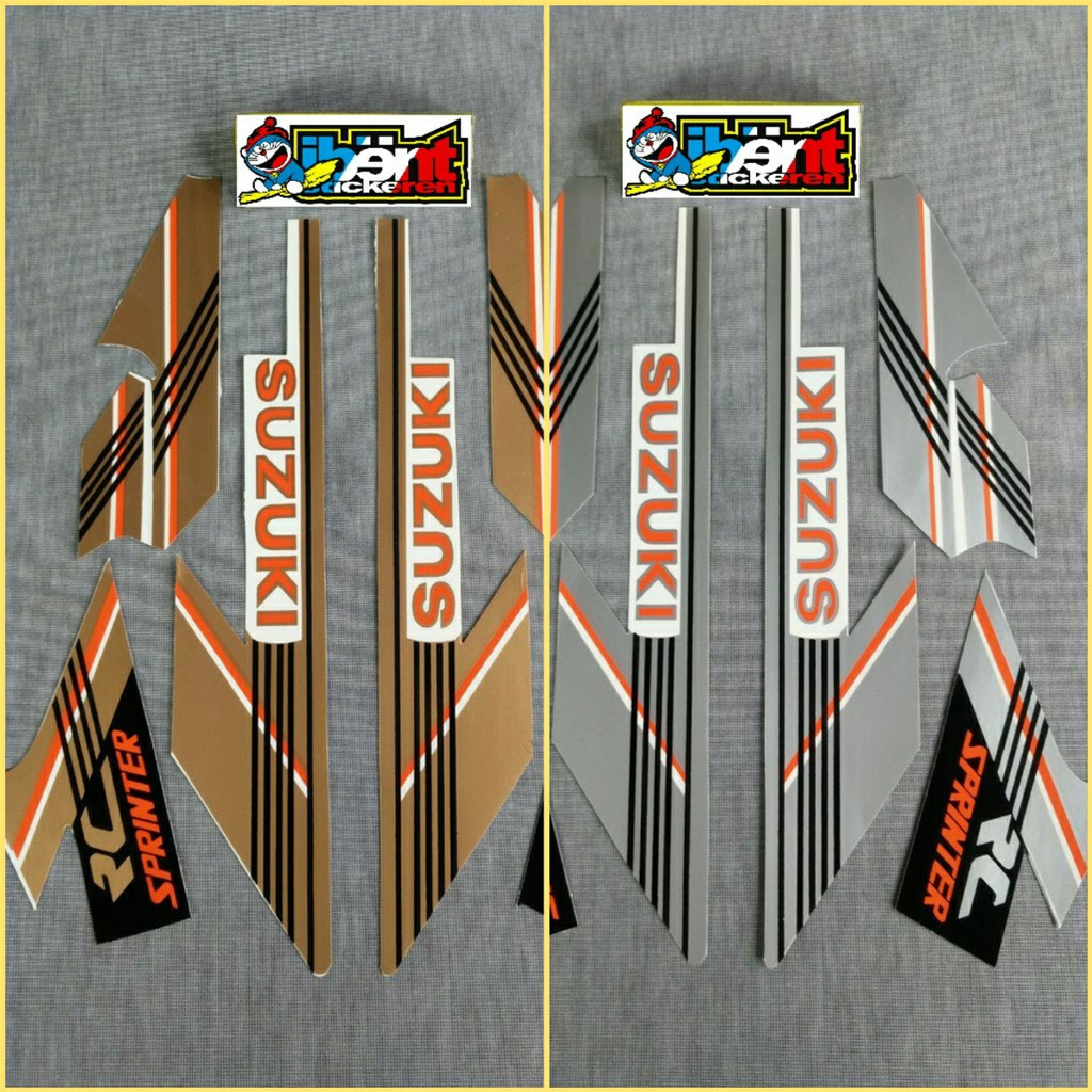 Jual STRIPING STIKER SUZUKI RC SPRINTER 1989 LIS | Shopee Indonesia