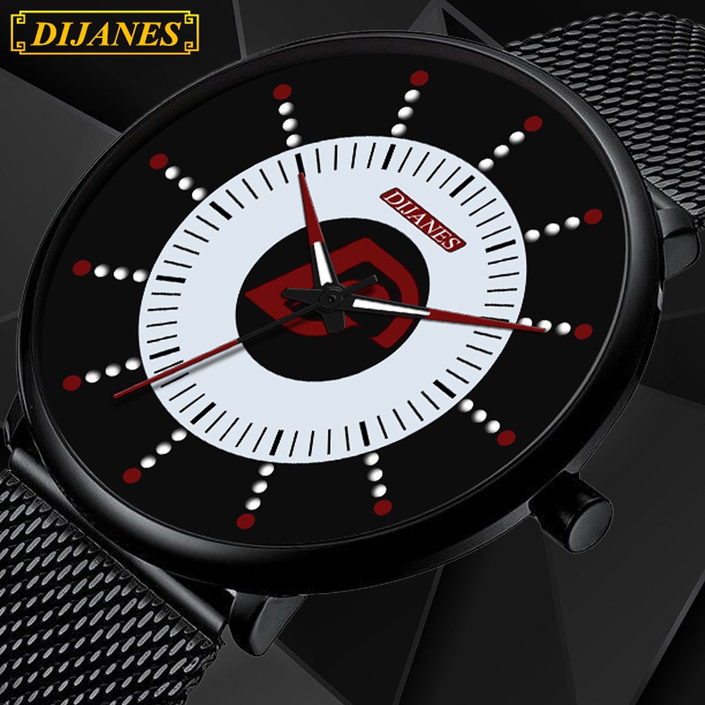 Jual Jam Tangan Pria DIJANES 02 Strap Gesper Stainless Steel Terbaru ...