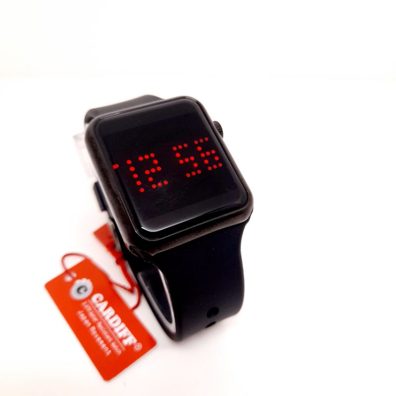 Jual JAM TANGAN PRIA WANITA CARDIFF 5033 LED LAYAR SENTUH ORIGINAL ...