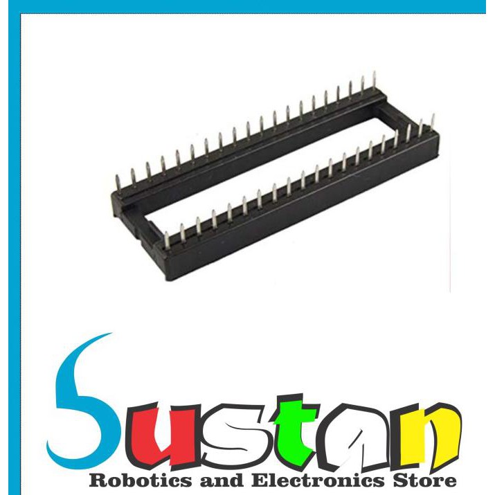 Jual Soket Ic Socket Dip 40P 40 Pin 40Pin For Atmega8535 Atmega32 Atmega16 Bust4N7 | Shopee ...