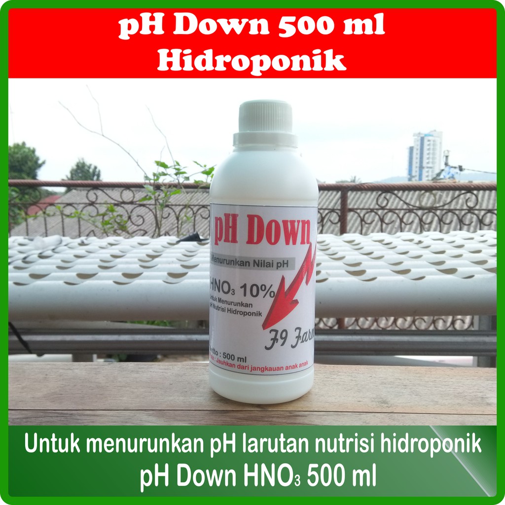 Jual pH Down Nutrisi Hidroponik 500 ml | Shopee Indonesia