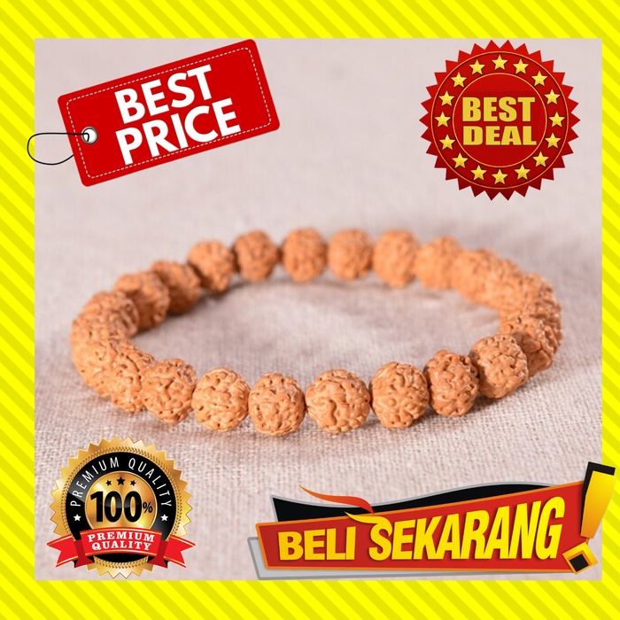 Jual GELANG BIJI JENITRI GENITRI RUDRAKSHA KAYU PREMIUM ASLI BODHI ORI ...