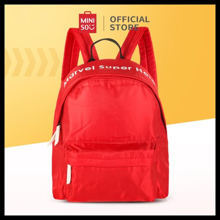 Jual (TERBARU) MINISO OFFICIAL MARVEL BACKPACK TAS RANSEL TAS PUNGGUNG ...