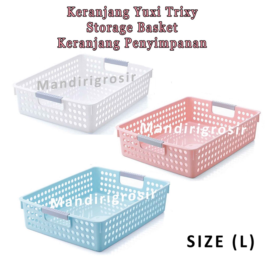 Jual Storage Basket * Keranjang Yuxi Trixy * Keranjang Tempat ...