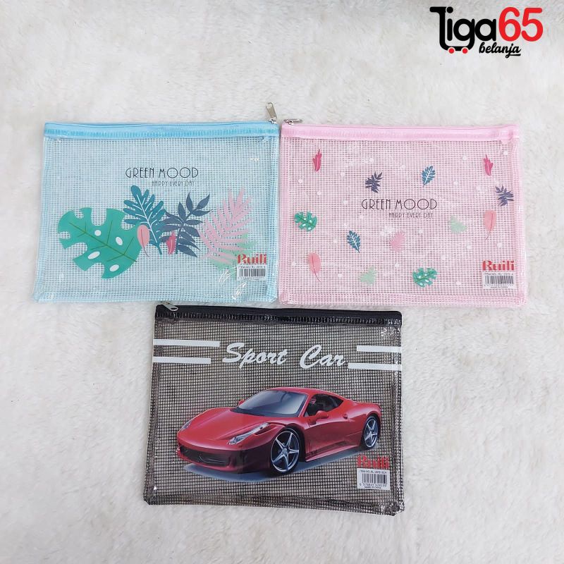 Jual Map File Dokumen Organizer Map Kartun Map Mika Zipper A5 / Map A5 ...