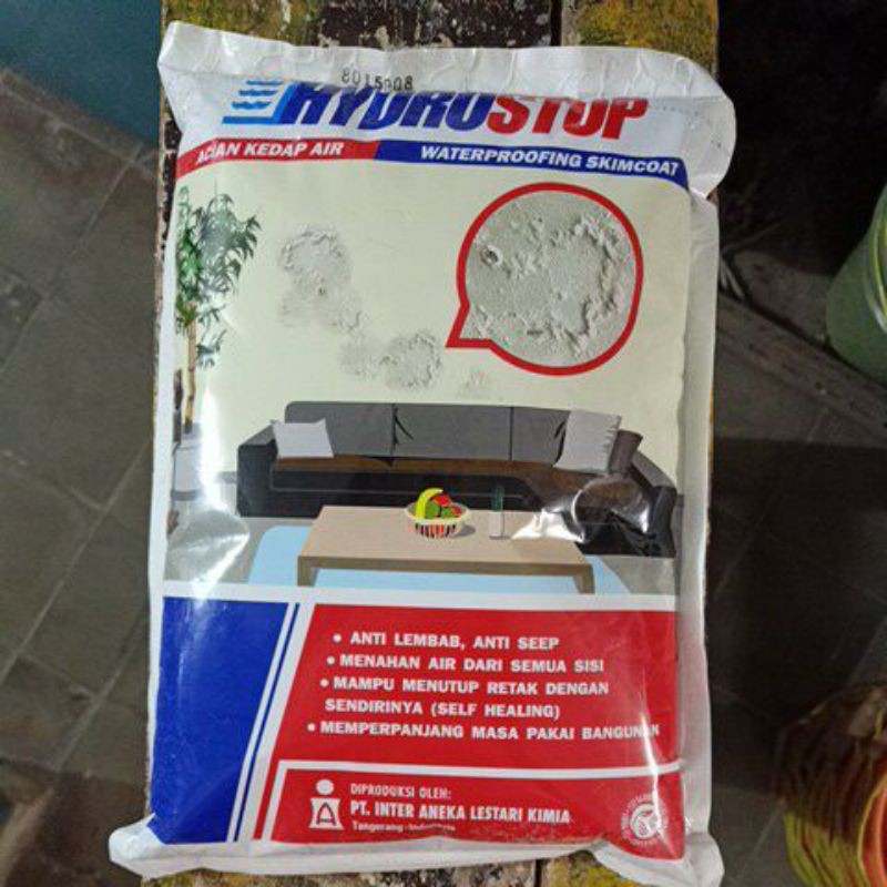 Jual HydroStop Acian kedap air Waterproofing kemasan 2 kg warna Abu ...