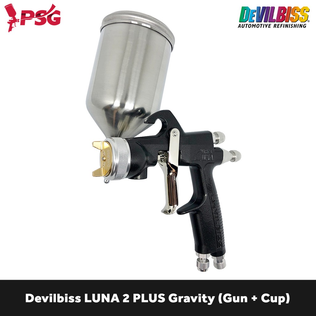 Jual Devilbiss Luna 2 Plus Gravity (Gun+Cup) | Shopee Indonesia