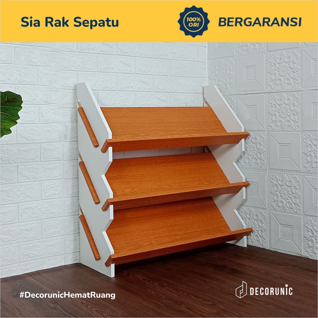 Jual Decorunic Rak Sepatu Minimalis Tempel Dinding dan Lantai - Rak ...