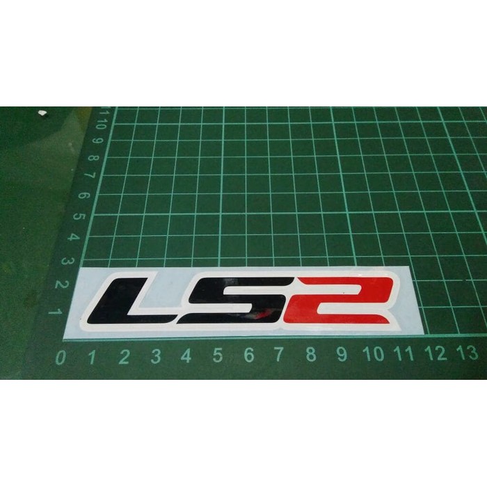 Jual Cutting Sticker logo helm LS2 11cm | Shopee Indonesia
