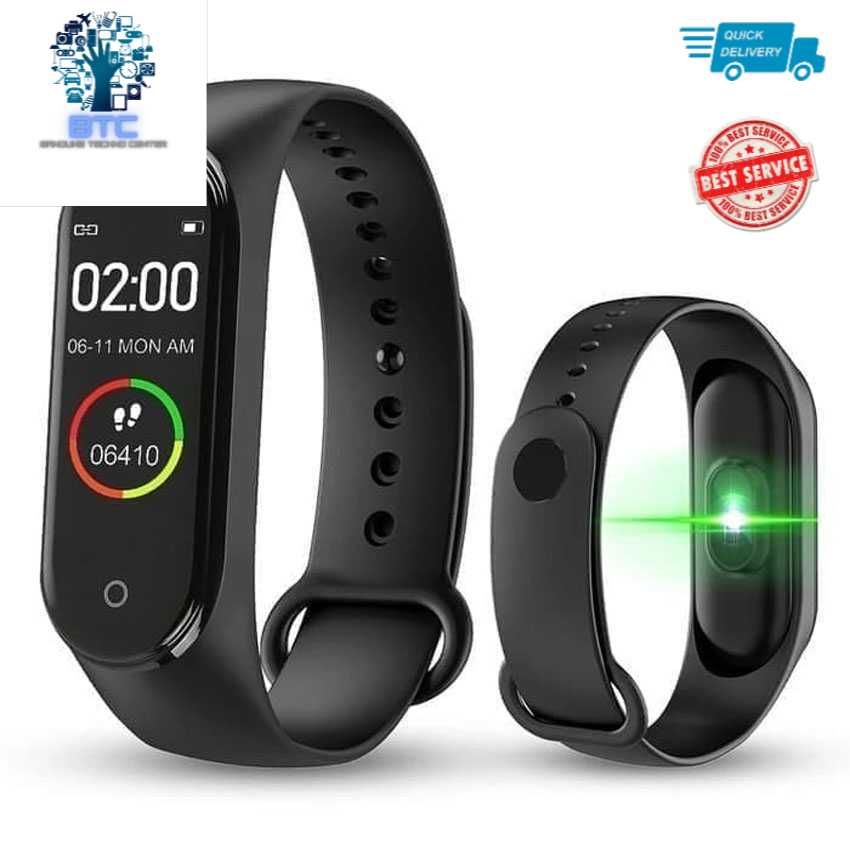 Jual M4 Plus Smart Watch Sport Jam Tangan Pintar Xiaomi Mi Band 4 ...