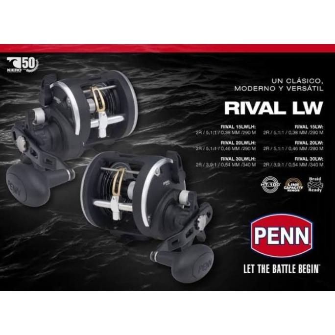 Jual Reel Pancing Penn Rival Rvl Overhead Throlling Handel Kiri Kanan ...