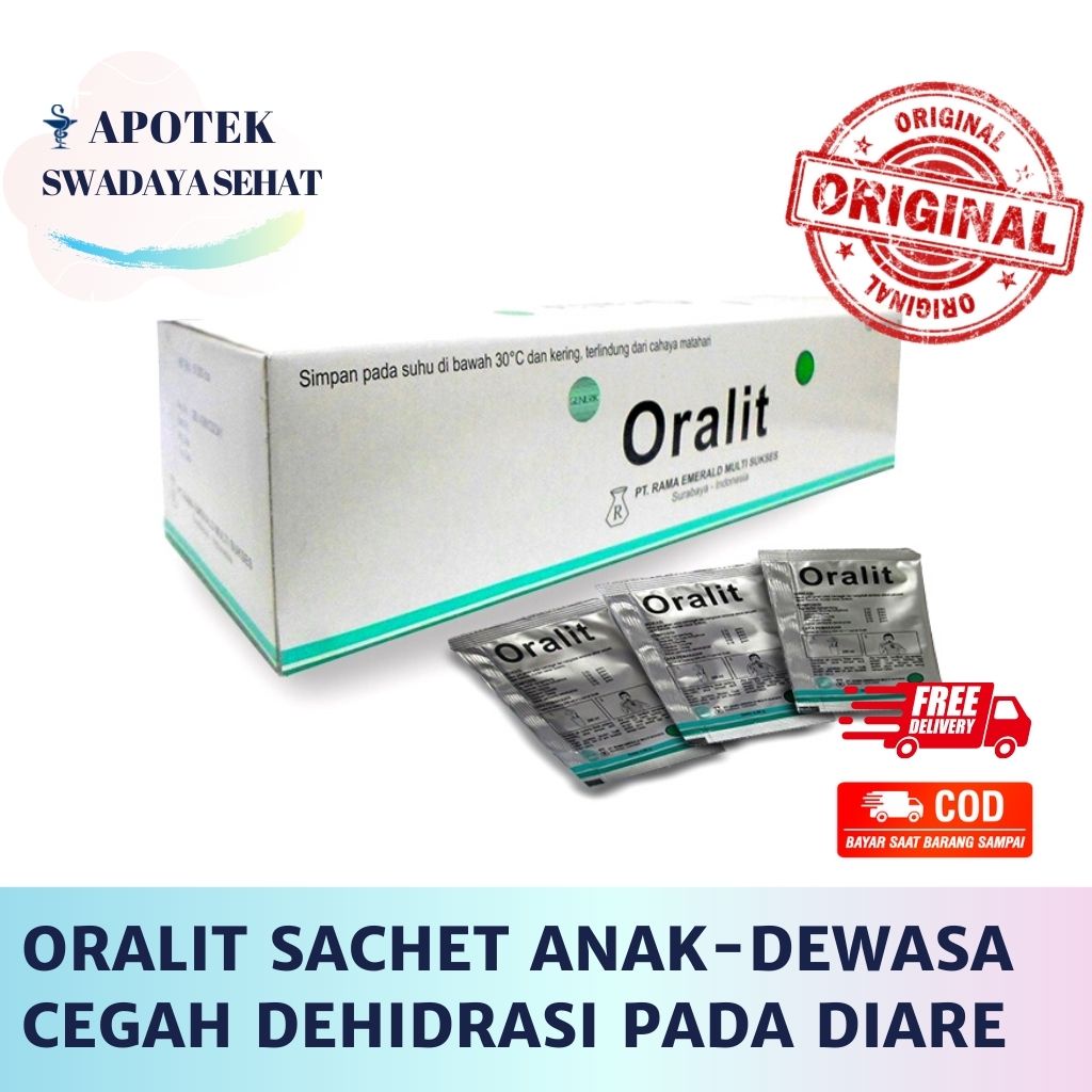 Jual ORALIT SACHET PT RAMA - Atasi Cegah Dehidrasi Akibat Diare Mual ...